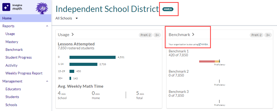 Using mixed assessment providers with Imagine Math – Imagine Learning ...