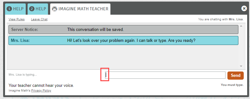 Using voice-to-text dictation with Imagine Math 3+ Live Teachers ...