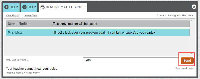 Using voice-to-text dictation with Imagine Math 3+ Live Teachers ...