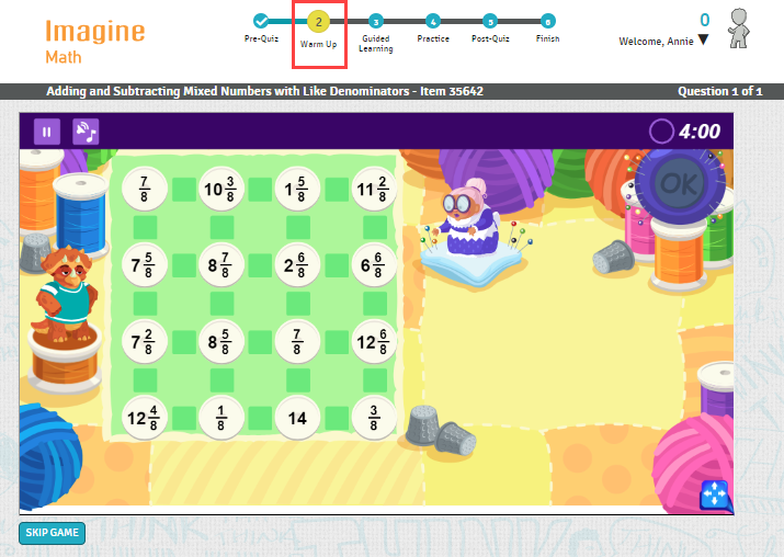 Lesson Components In Imagine Math 3 Imagine Learning Help Center