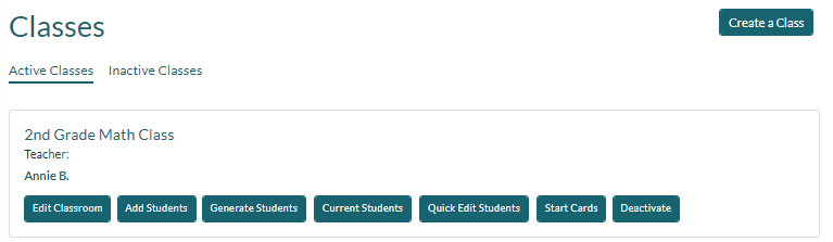 Creating a class in the Imagine Math suite – Imagine Learning Help Center