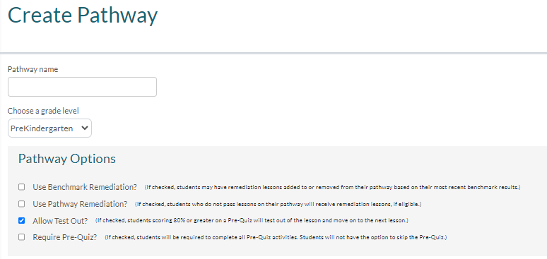 Creating a custom pathway in Imagine Math 3+ – Imagine Learning Help Center