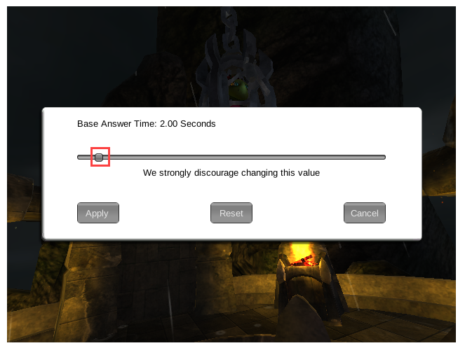 Adjusting the speed of Imagine Math Facts – Imagine Learning Help Center