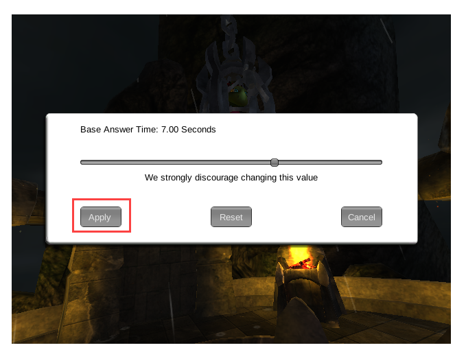 Adjusting the speed of Imagine Math Facts – Imagine Learning Help Center