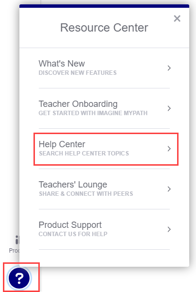 Imagine MyPath Learning Path: First 30 days for Teachers – Imagine Learning Help Center
