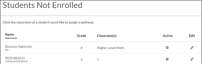 Finding students without pathways in Imagine Math 3+ – Imagine Learning ...
