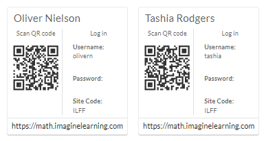 Logging in to the Imagine Math Suite – Imagine Learning Help Center