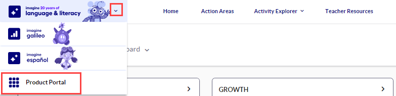 Using the organization-level dashboard in Imagine Language & Literacy ...
