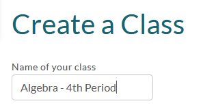 Creating a class in the Imagine Math suite – Imagine Learning Help Center