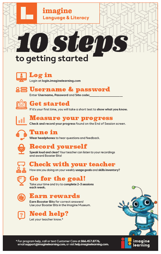 Printing Getting Started posters – Imagine Learning Help Center